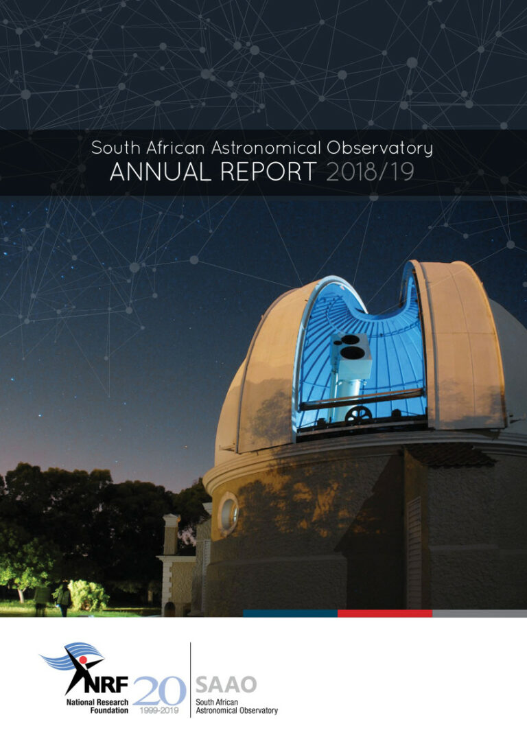 SAAO | SAAO Annual Report 2018/19